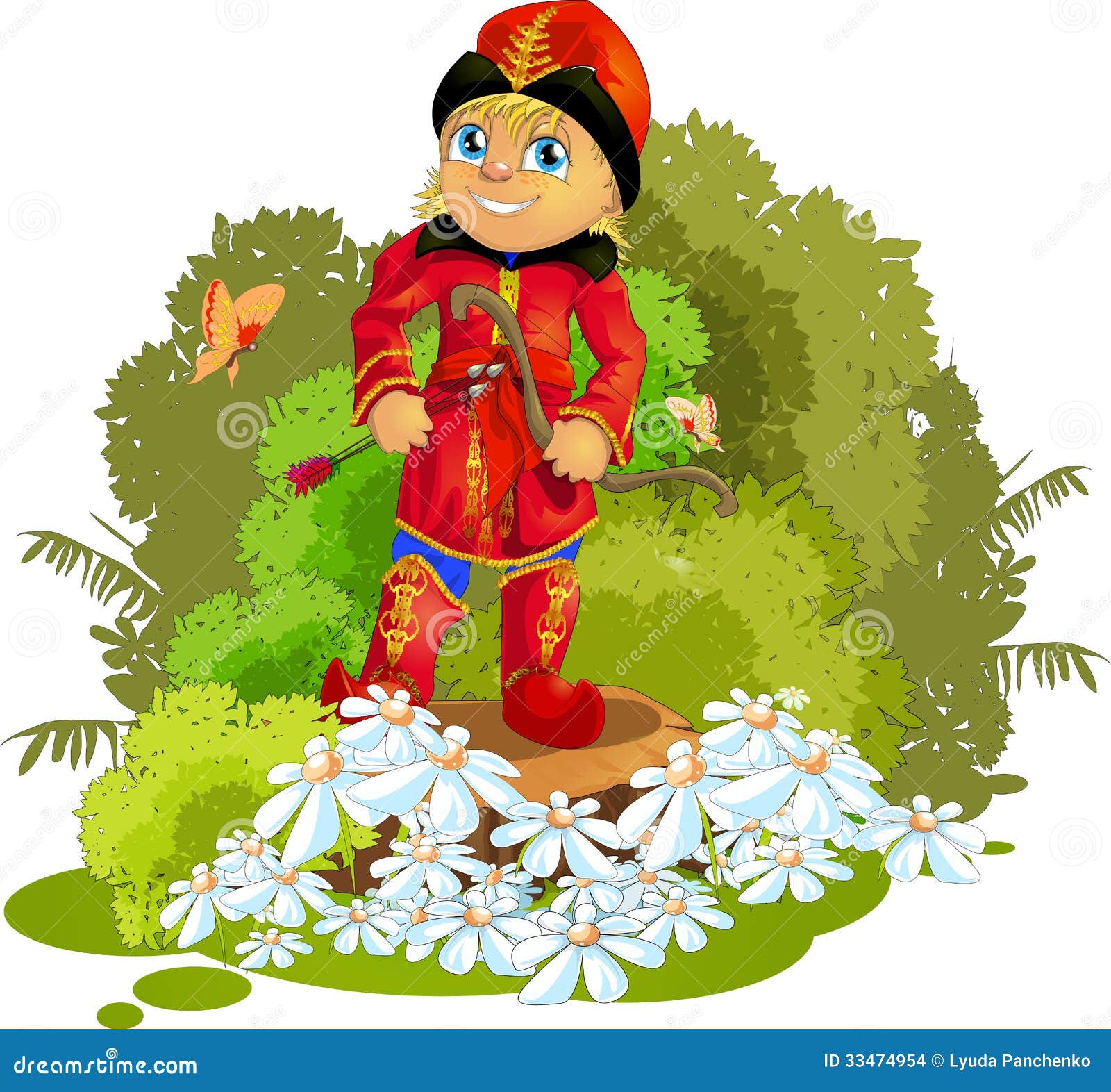 Ivan tsarevitch stock illustration. Illustration of character - 33474954