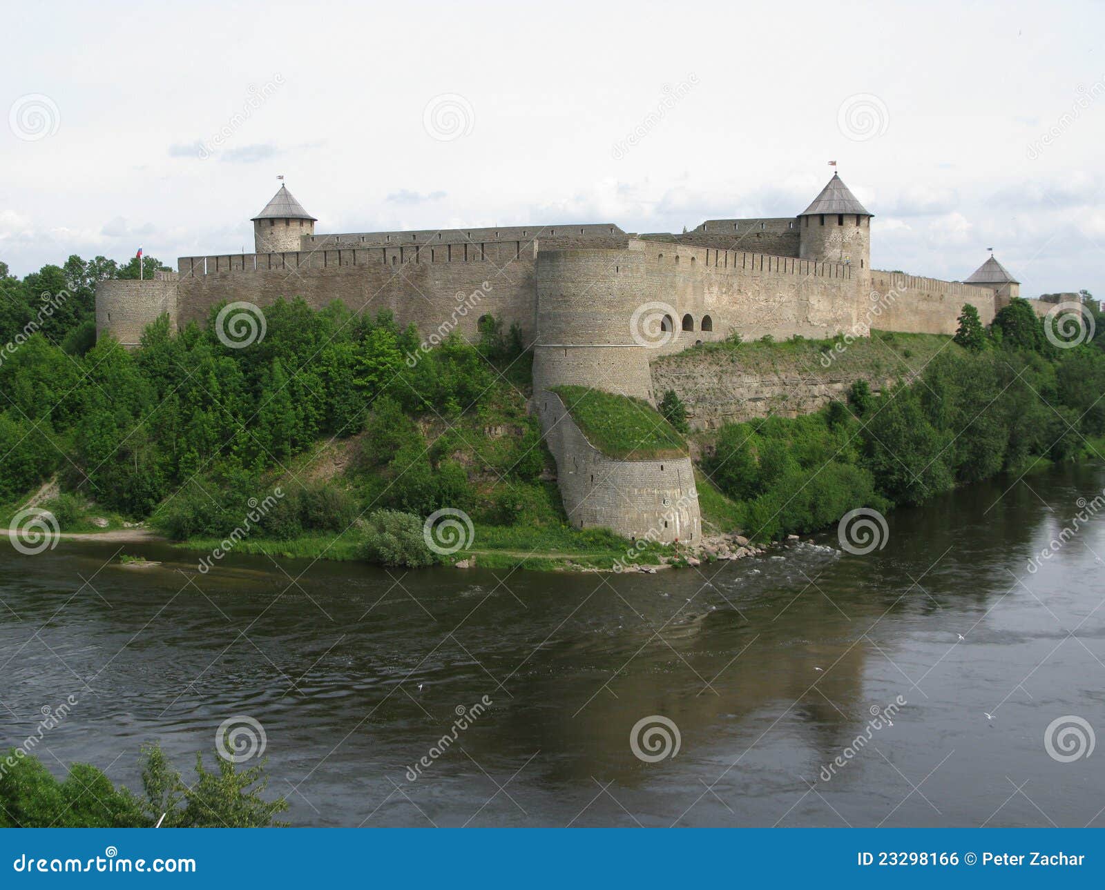 Ivangorod Russia stock photo. Image of cathedral, europe - 23298166