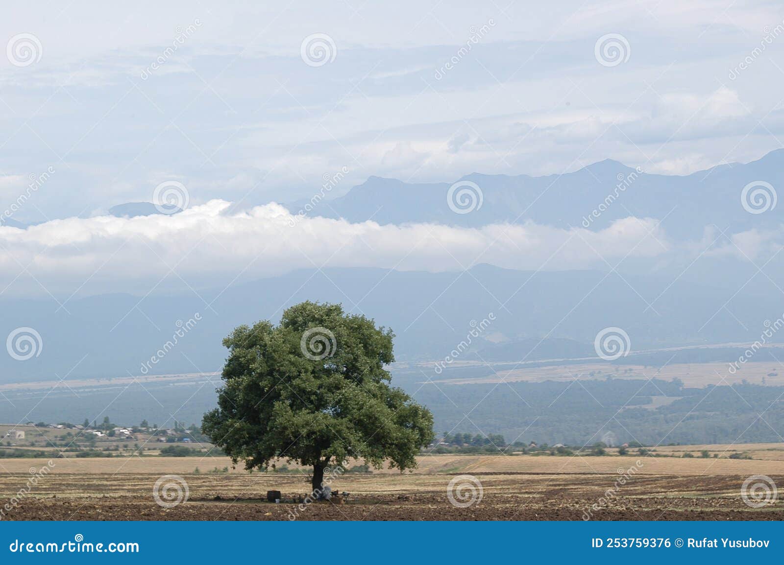 Ivanovka Molokanian Village in Azerbaijan. Stock Photo - Image of mount ...
