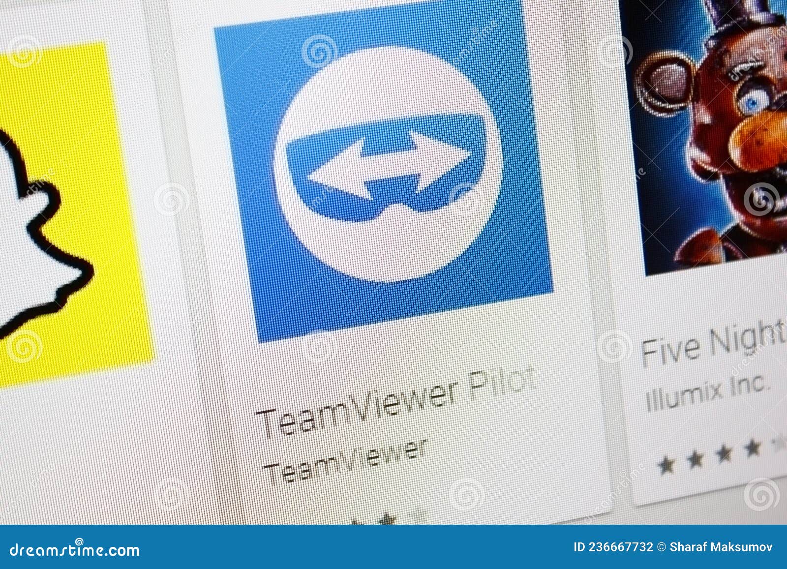 Ivanovsk, Russia - November 28, 2021: TeamViewer Pilot App on the ...