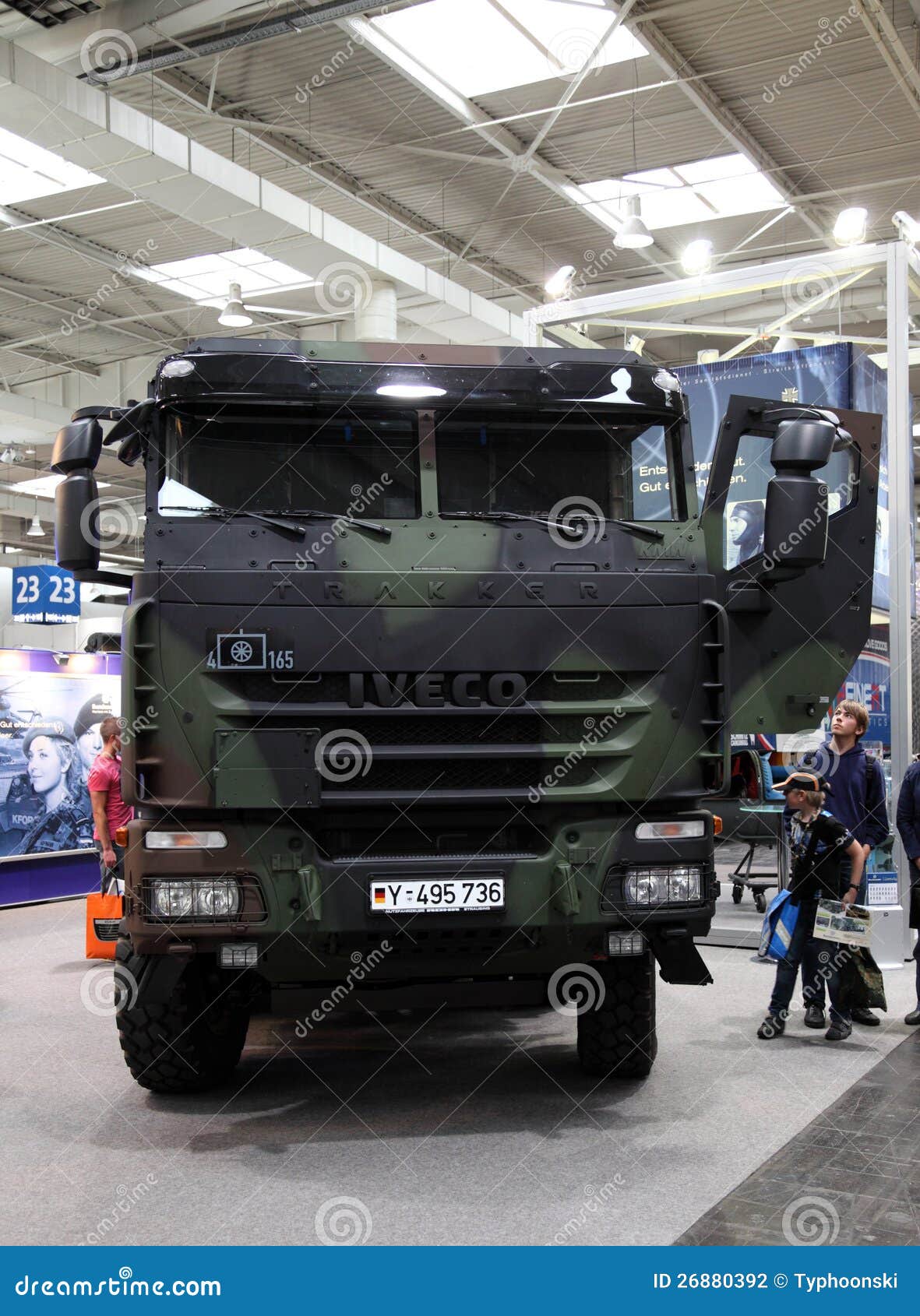 Iveco Trakker Military Truck Editorial Photography - Image of show ...