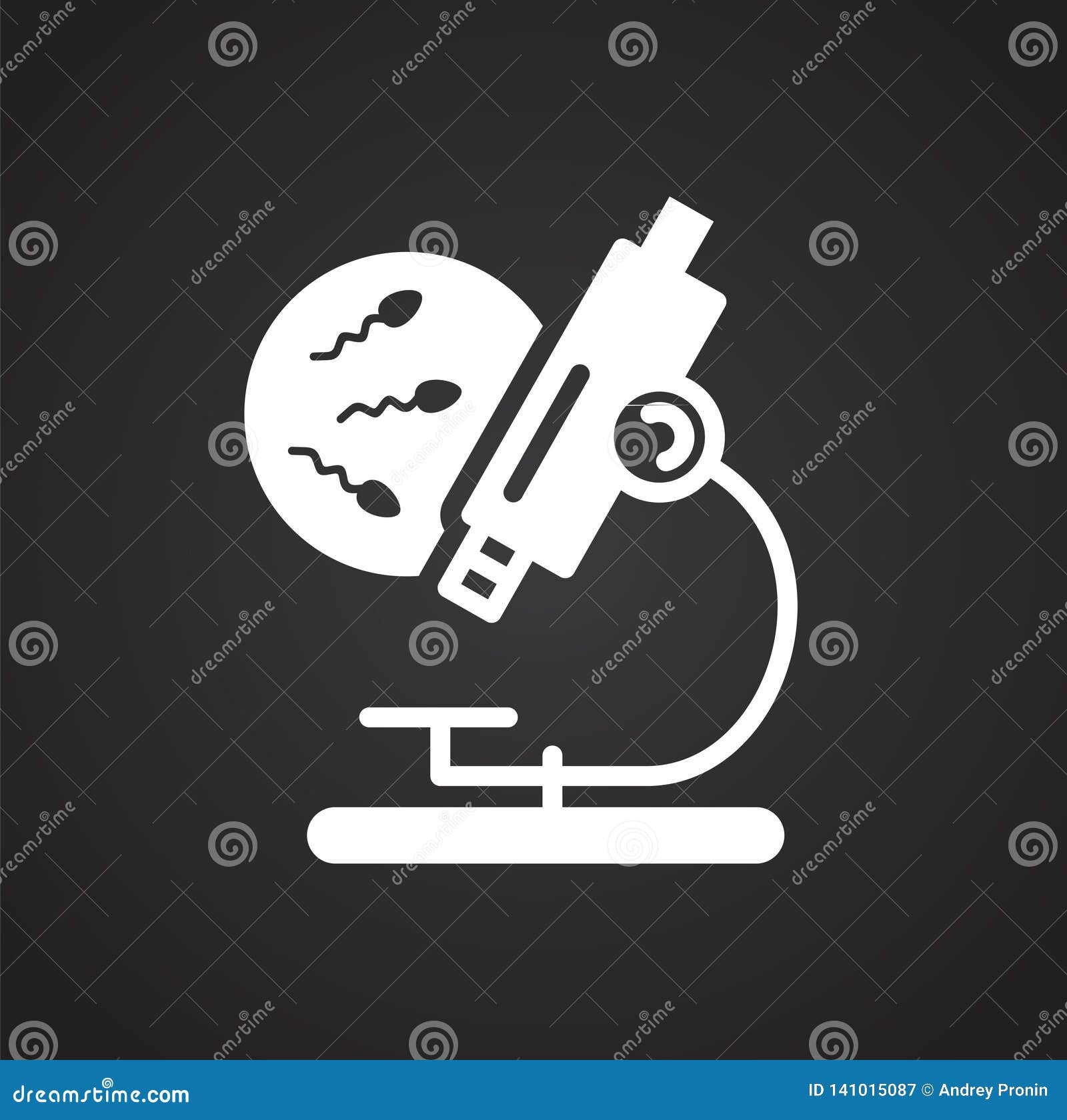 IVF Icon on Background for Graphic and Web Design. Simple Vector Sign ...