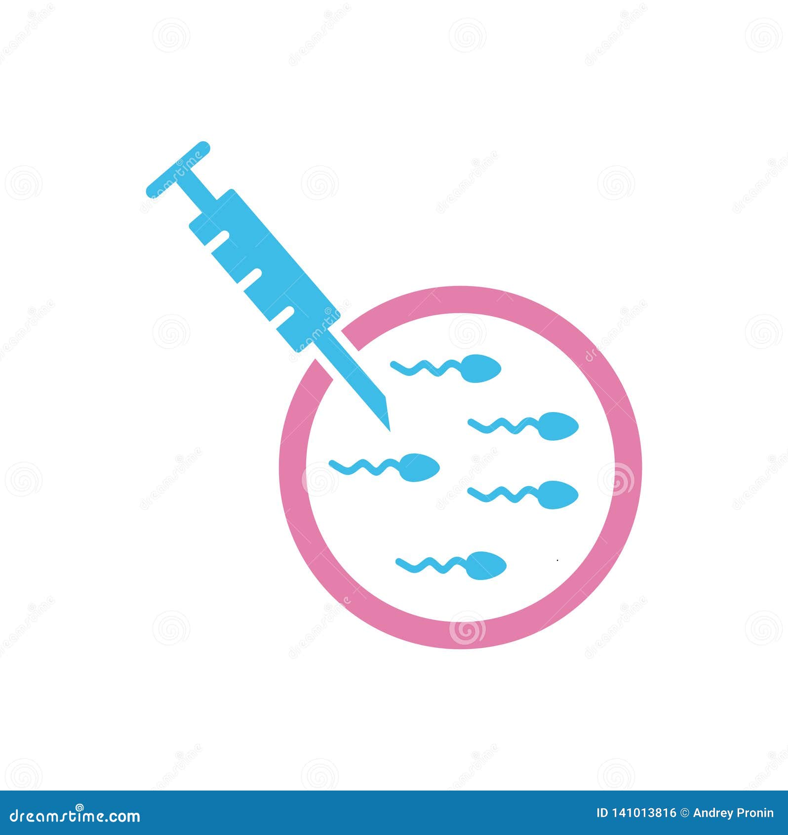 IVF Icon on Background for Graphic and Web Design. Simple Vector Sign ...