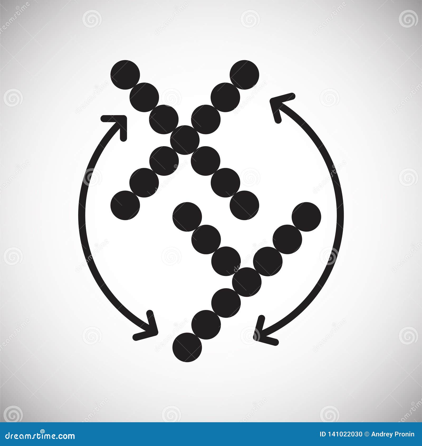 IVF Icon on Background for Graphic and Web Design. Simple Vector Sign ...