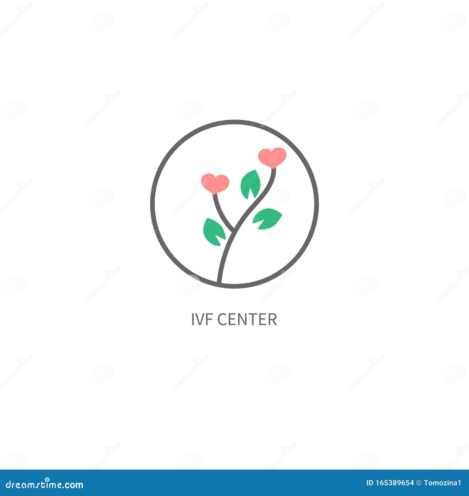 Ivf logo, vector sign stock vector. Illustration of fertility - 165389654