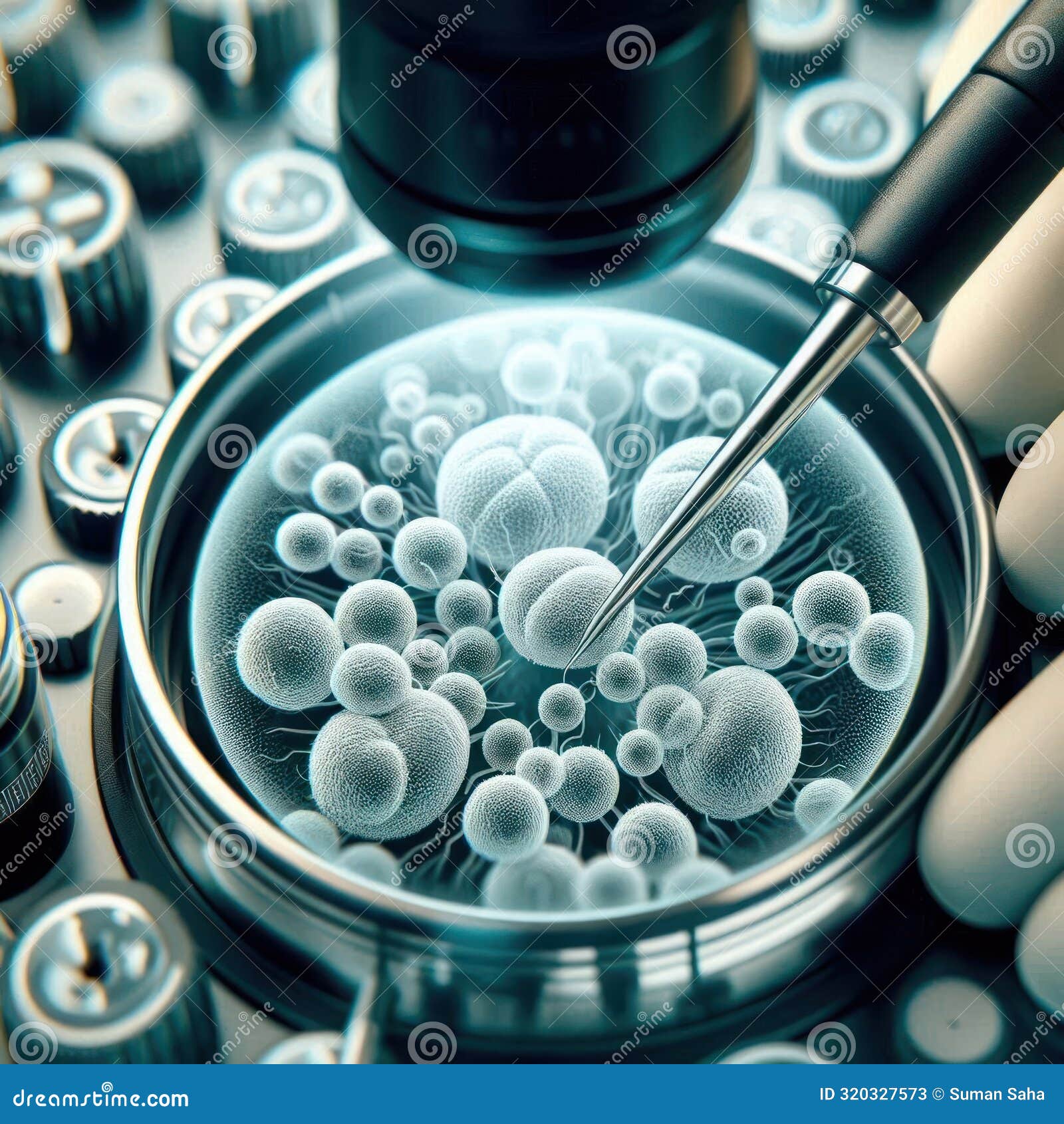 The IVF Sperm Research Process Involves Examining Sperm Under a ...