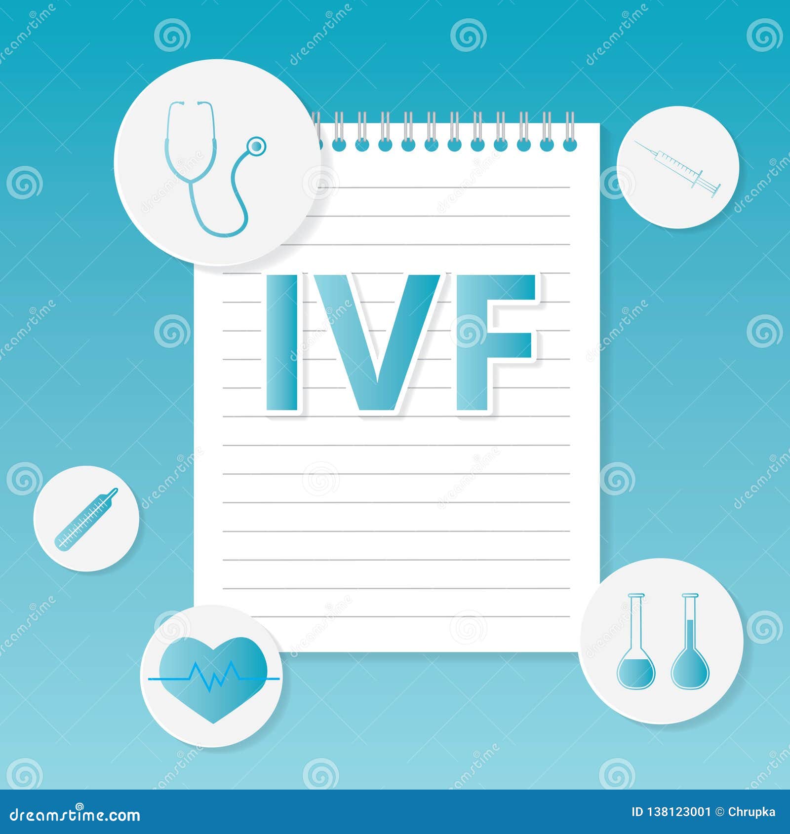 IVF in Vitro Fertilization Medical Concept Stock Vector - Illustration ... IVF in Vitro Fertilization Medical Concept Stock Vector - Illustration ...