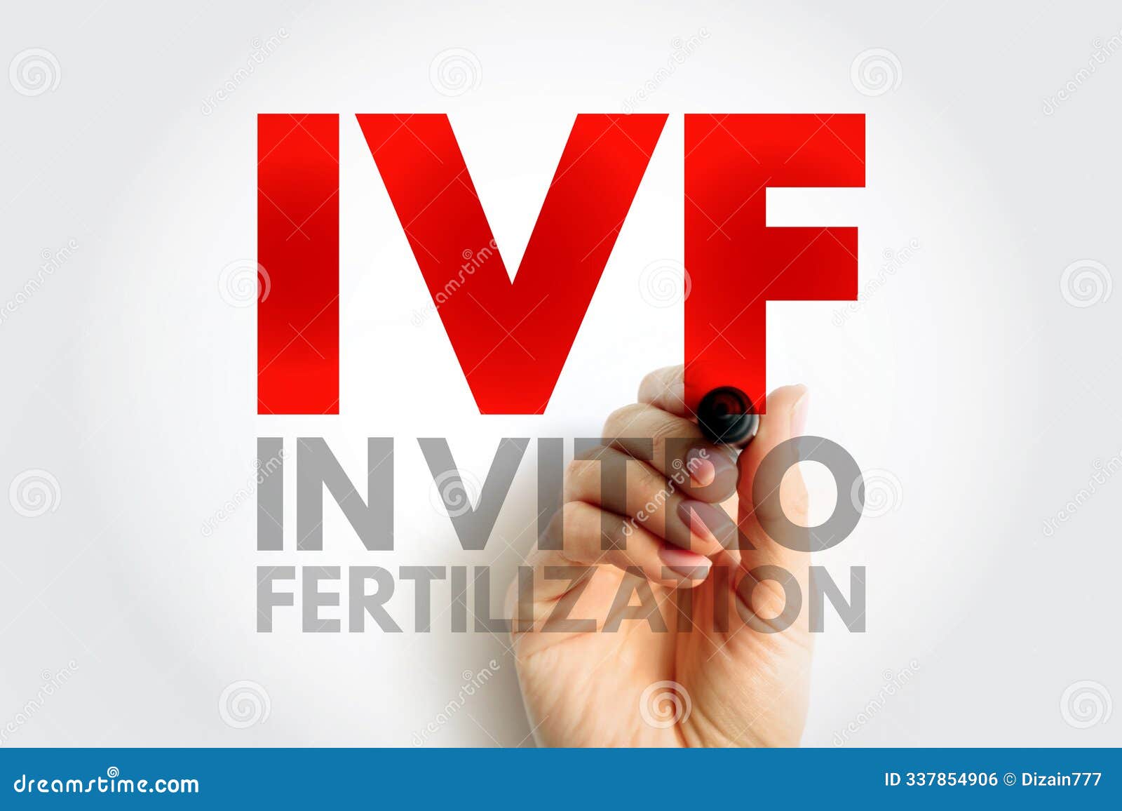 IVF in Vitro Fertilization - Process of Fertilization Where an Egg is ...