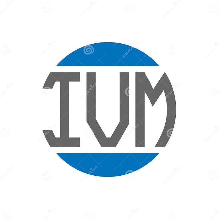 IVM Letter Logo Design on White Background. IVM Creative Initials ...