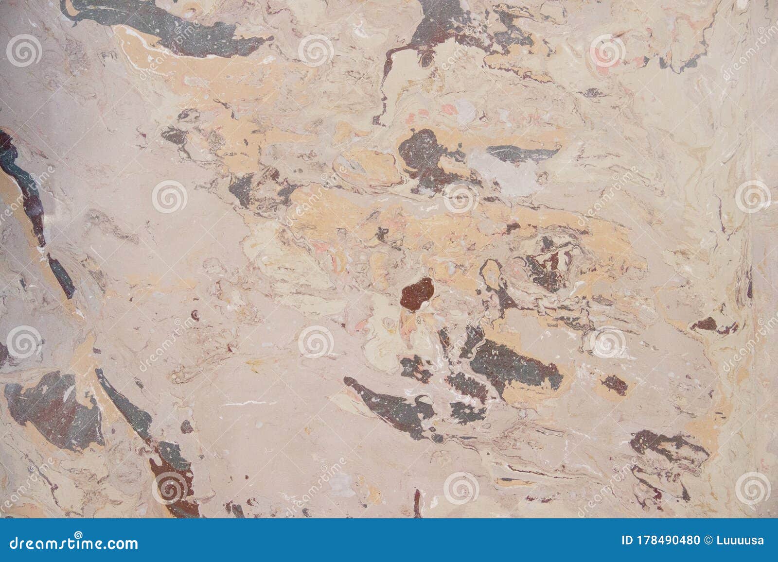 Ivory Beige Marble Texture Background Tabletop Natural Stone Trim Stock ...