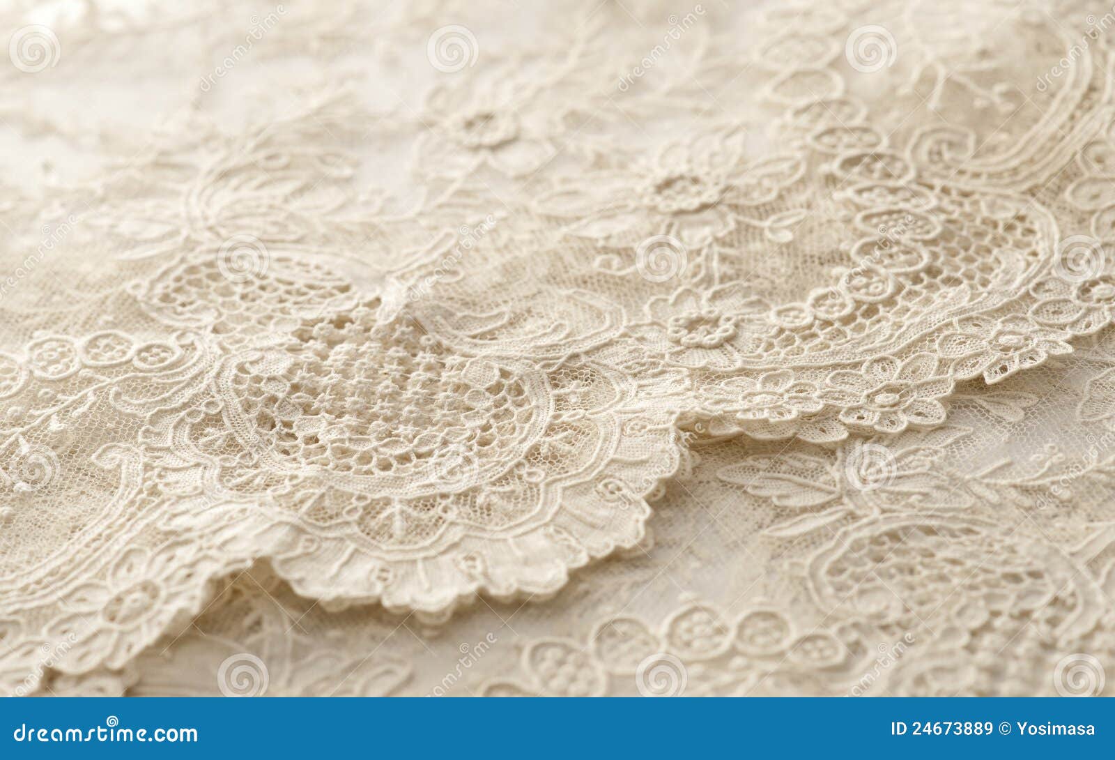 Ivory-colored lace cloth stock image. Image of clothing - 24673889