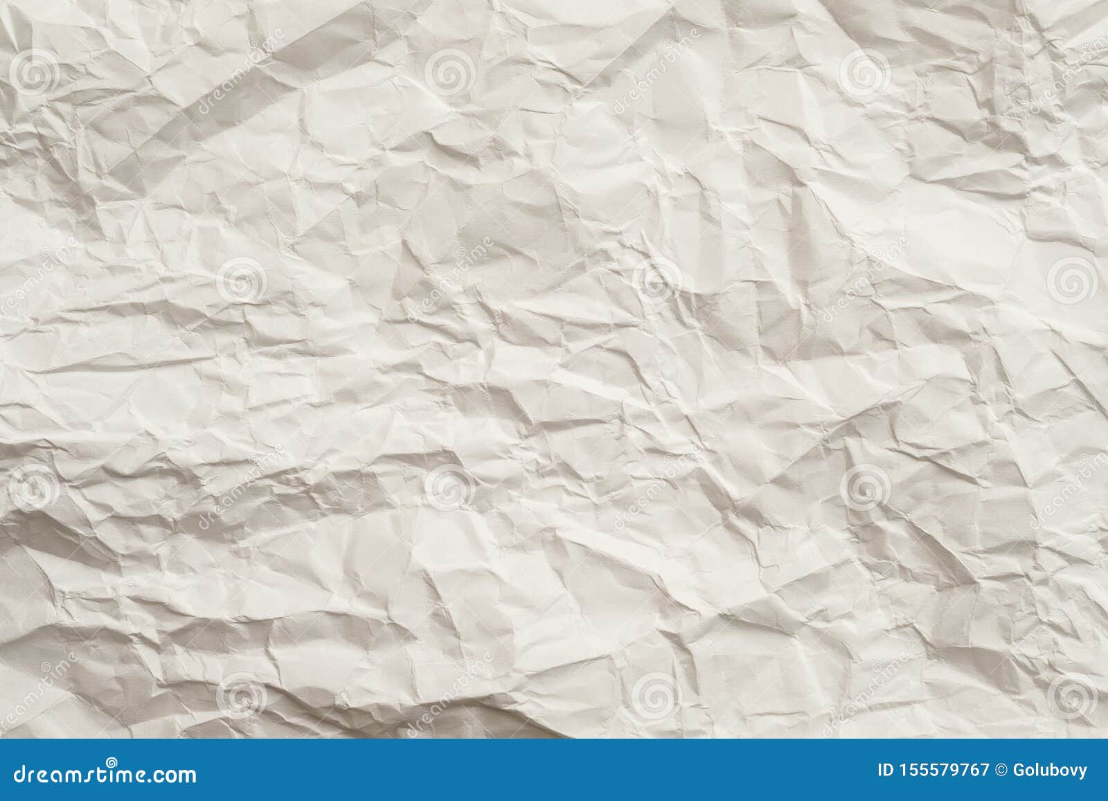 Ivory Crumpled Paper Crushed Texture Background Stock Image - Image of ...