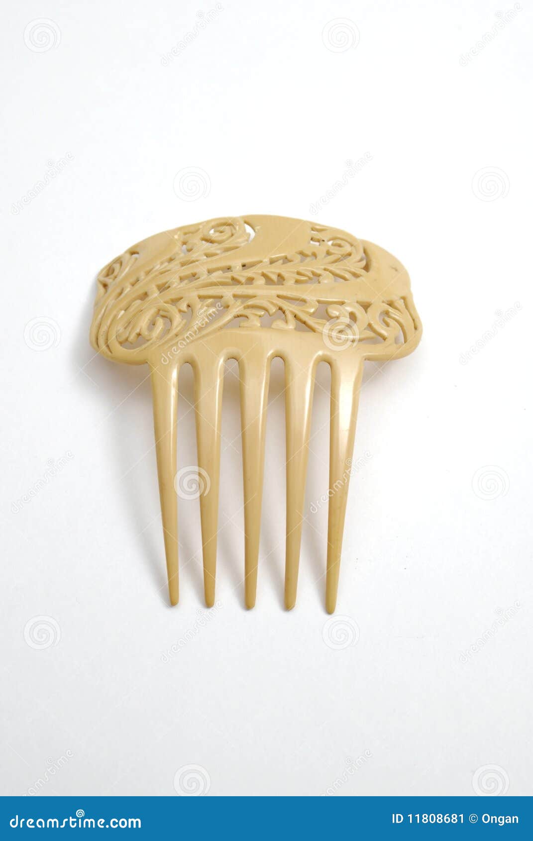 Ivory hair clip stock image. Image of small, vertical - 11808681
