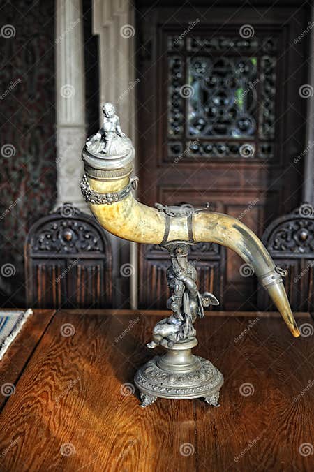 Ivory horn stock photo. Image of retro, vintage, decoration - 23119610