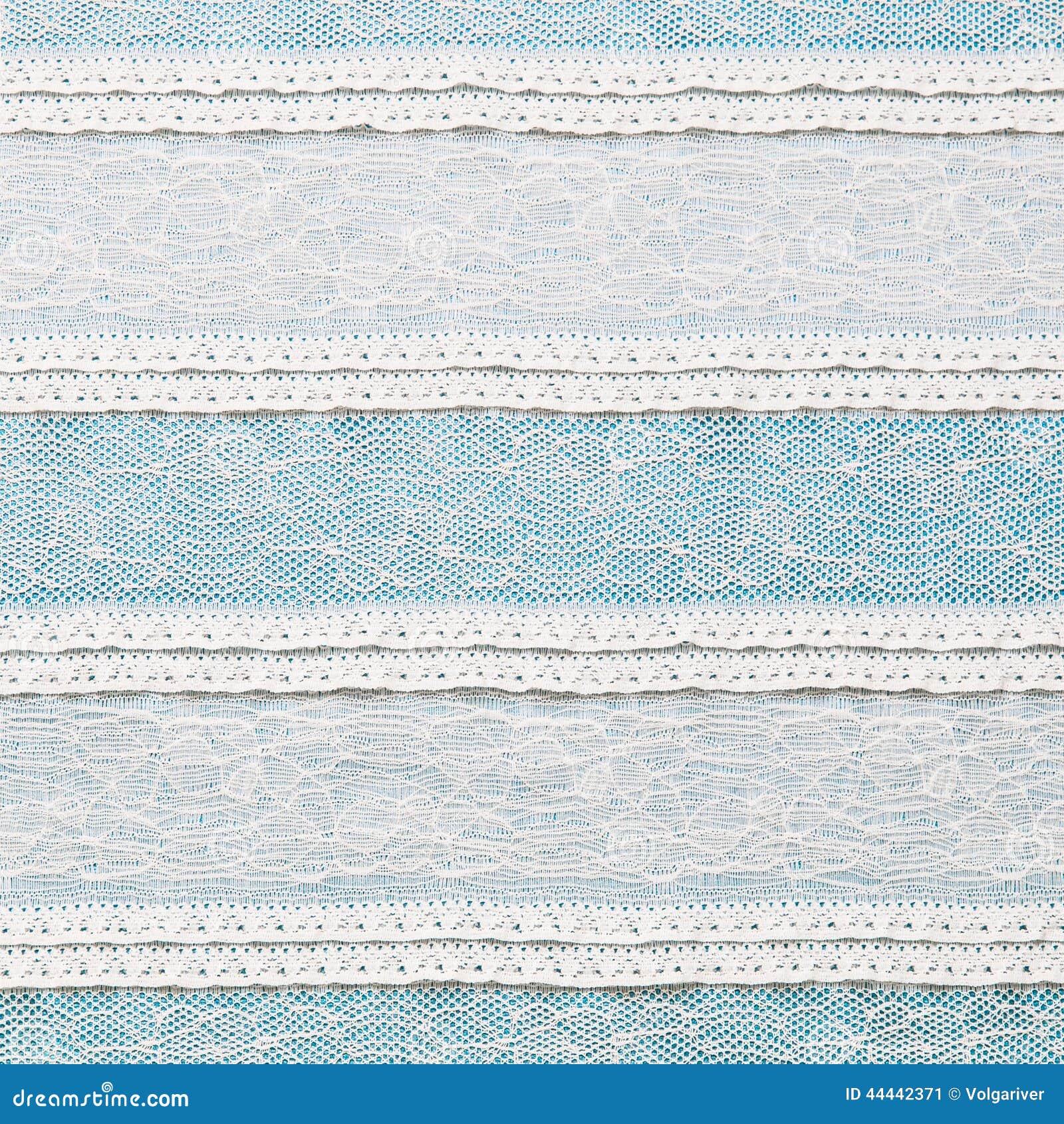 Ivory Lace Fabric on Blue Background Stock Image - Image of leaf ...