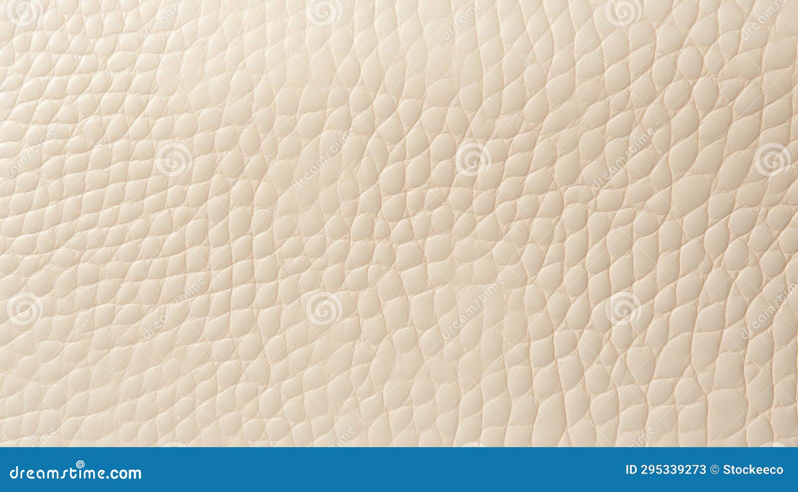 Ivory Leather Texture on White Background - Organic Forms with ...