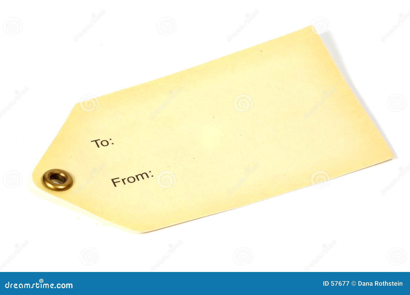 Ivory Tag stock image. Image of whitespace, fasten, card - 57677