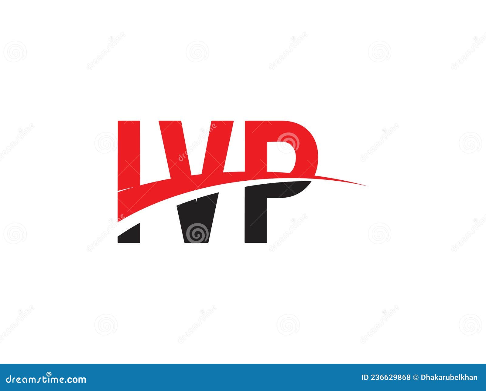 IVP Letter Initial Logo Design Vector Illustration Stock Vector ...