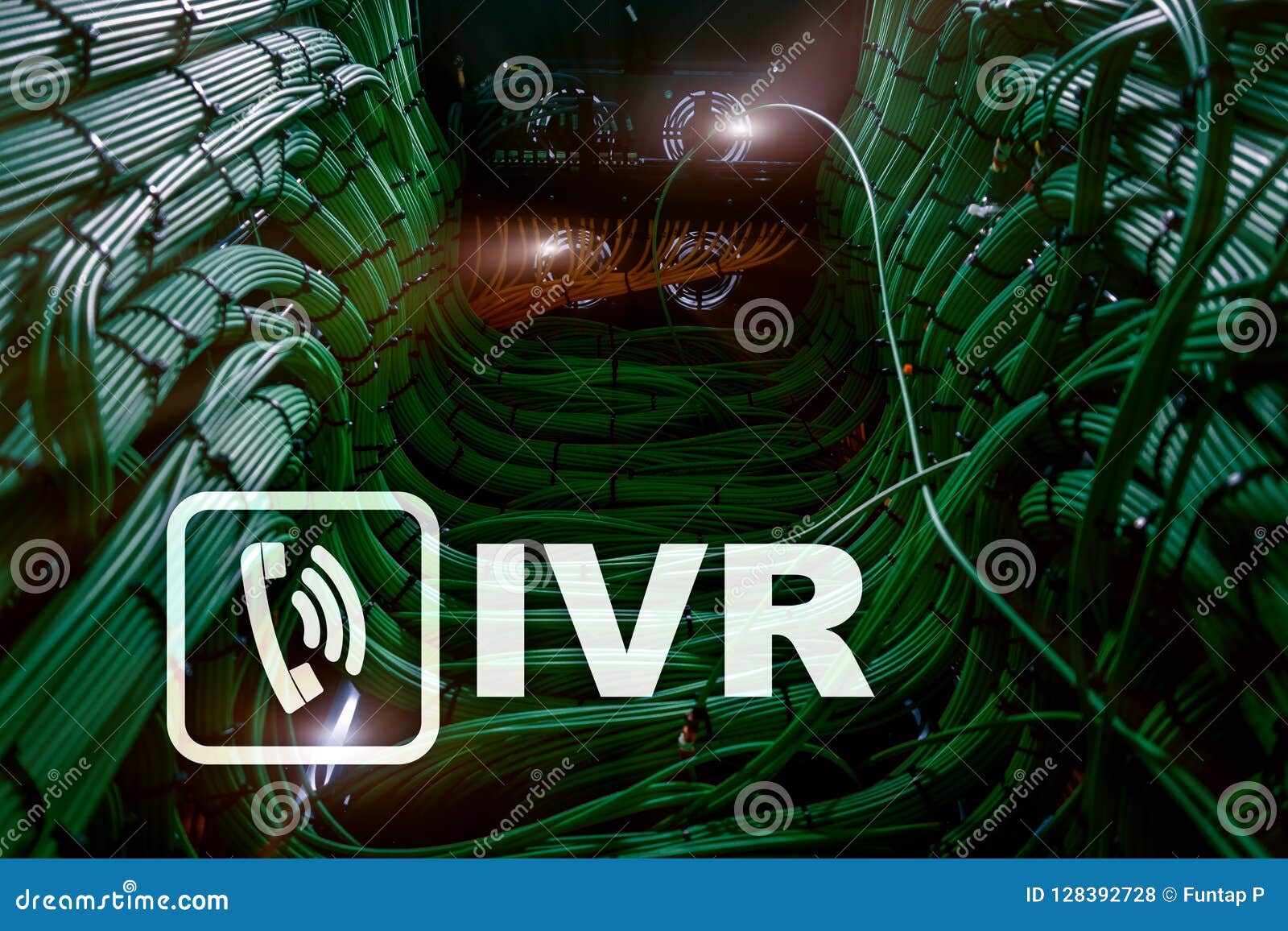 IVR Interactive Voice Response Communication Concept Stock Illustration ...