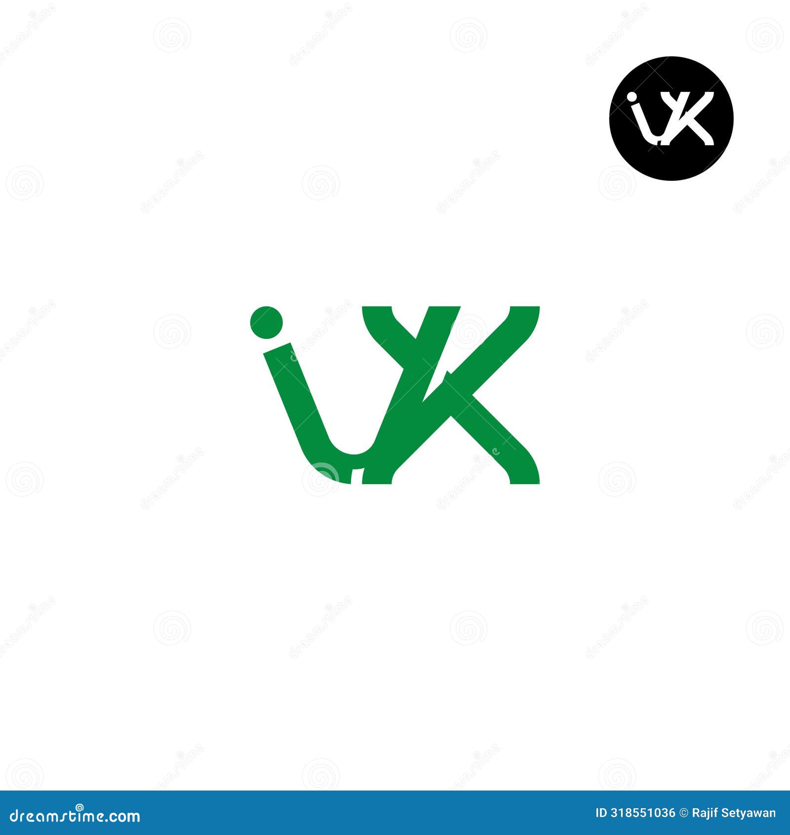 IVX Logo Letter Monogram Design Stock Illustration - Illustration of ...
