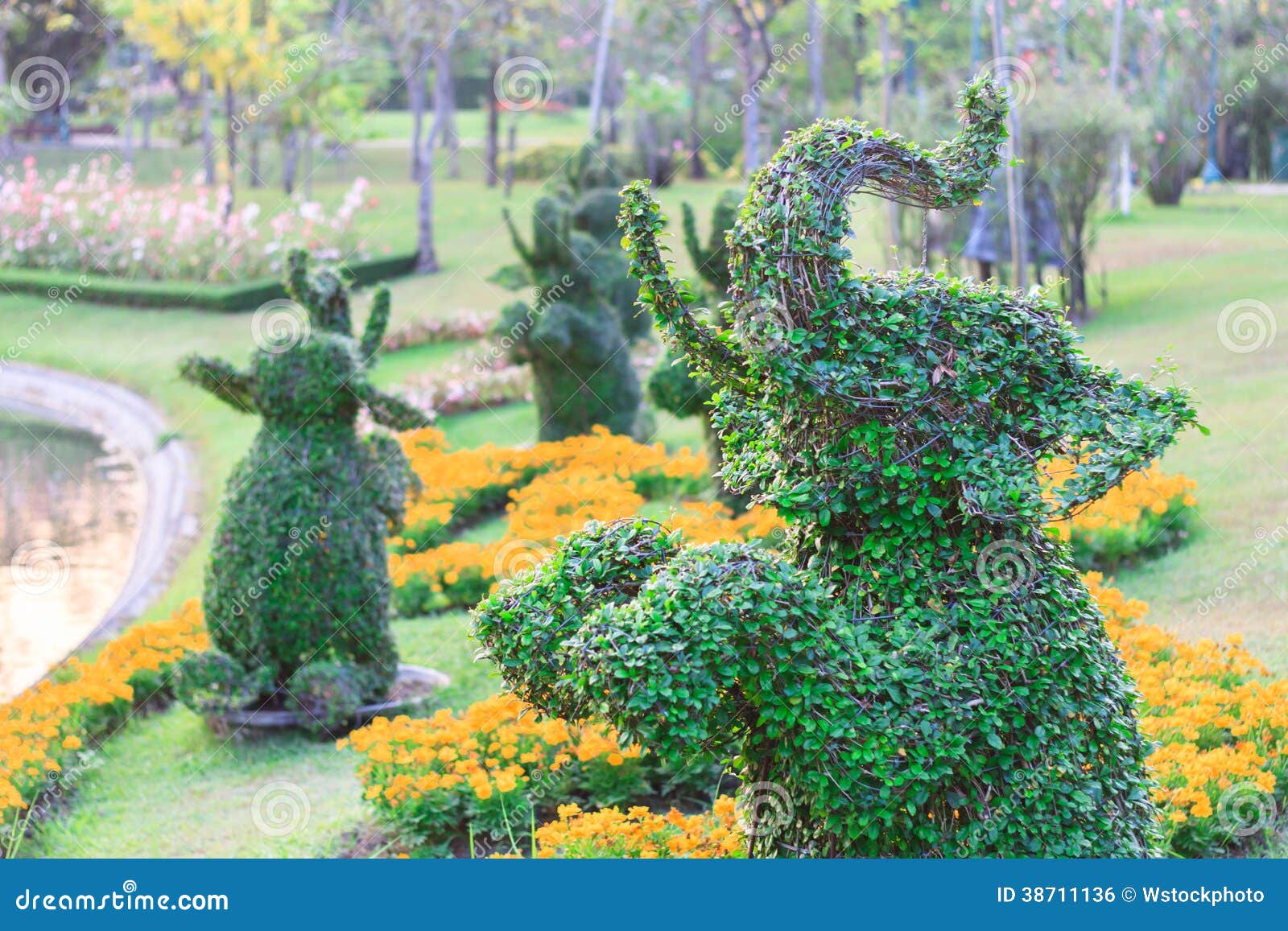 Ivy of the elephants shape stock photo. Image of green - 38711136