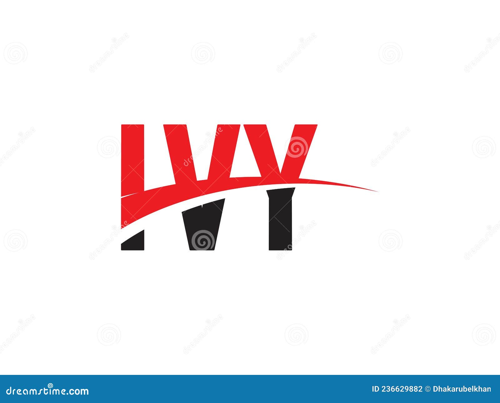 IVY Letter Initial Logo Design Vector Illustration Stock Vector ...