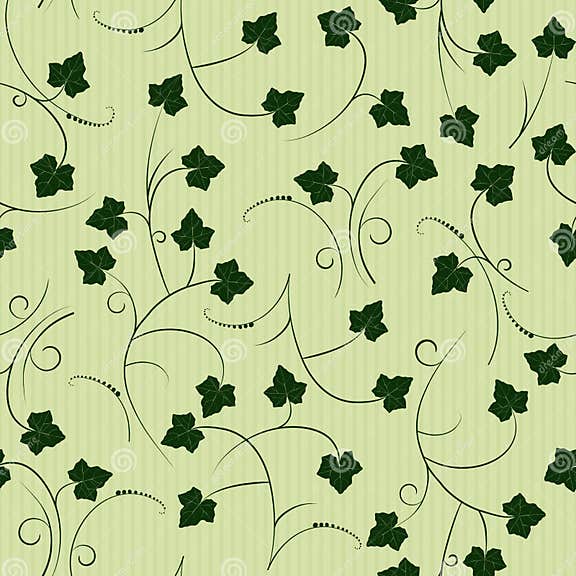 Ivy - seamless pattern stock vector. Illustration of garden - 14988388