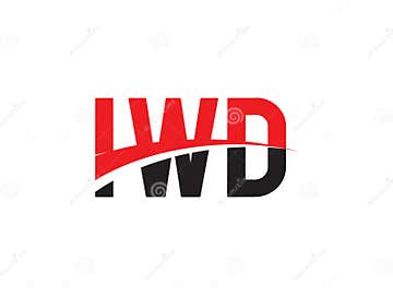 IWD Letter Initial Logo Design Vector Illustration Stock Vector ...