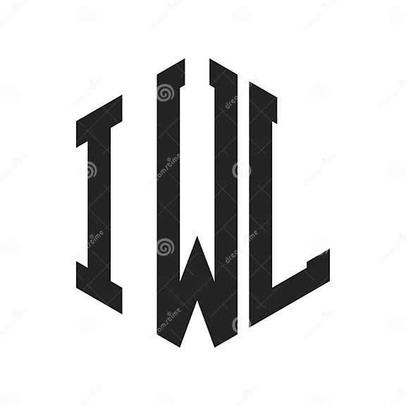 IWL Logo Design. Initial Letter IWL Monogram Logo Using Hexagon Shape ...