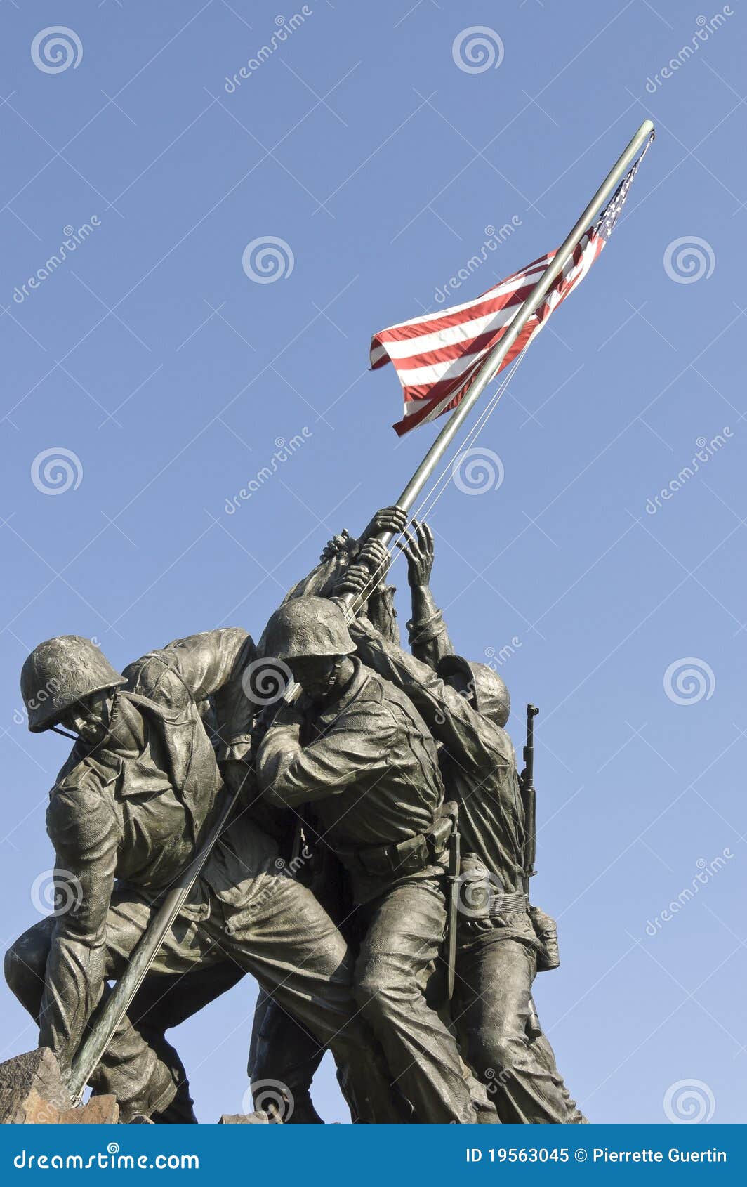 Iwo Jima Memorial editorial image. Image of corps, marines - 19563045