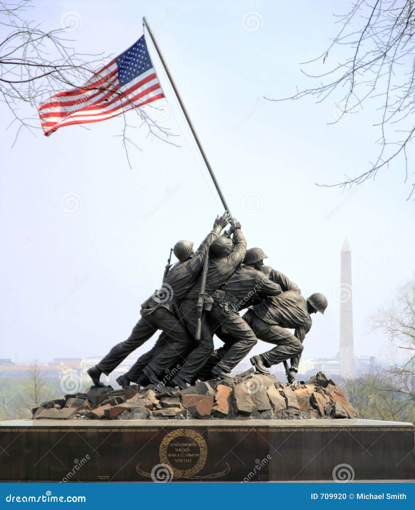 Iwo Jima Memorial editorial image. Image of bravery, memorial - 709920