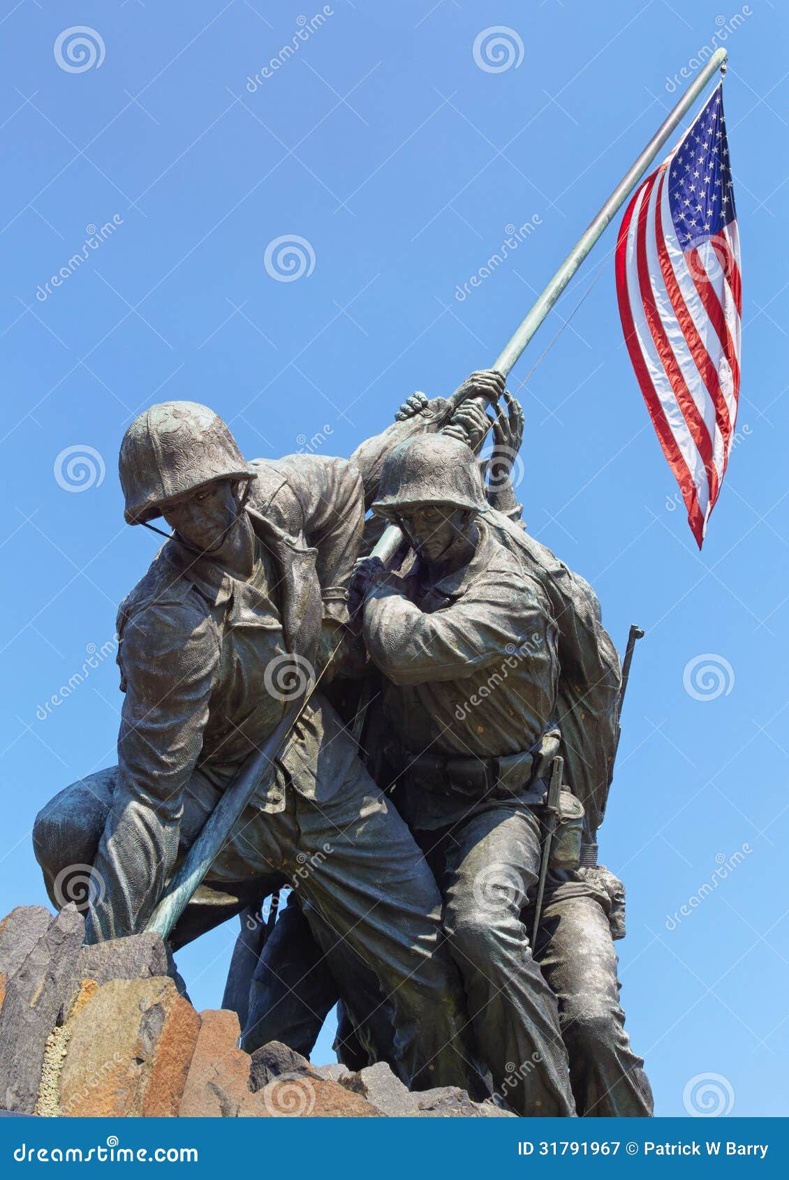 Iwo Jima statue editorial photography. Image of respect - 31791967