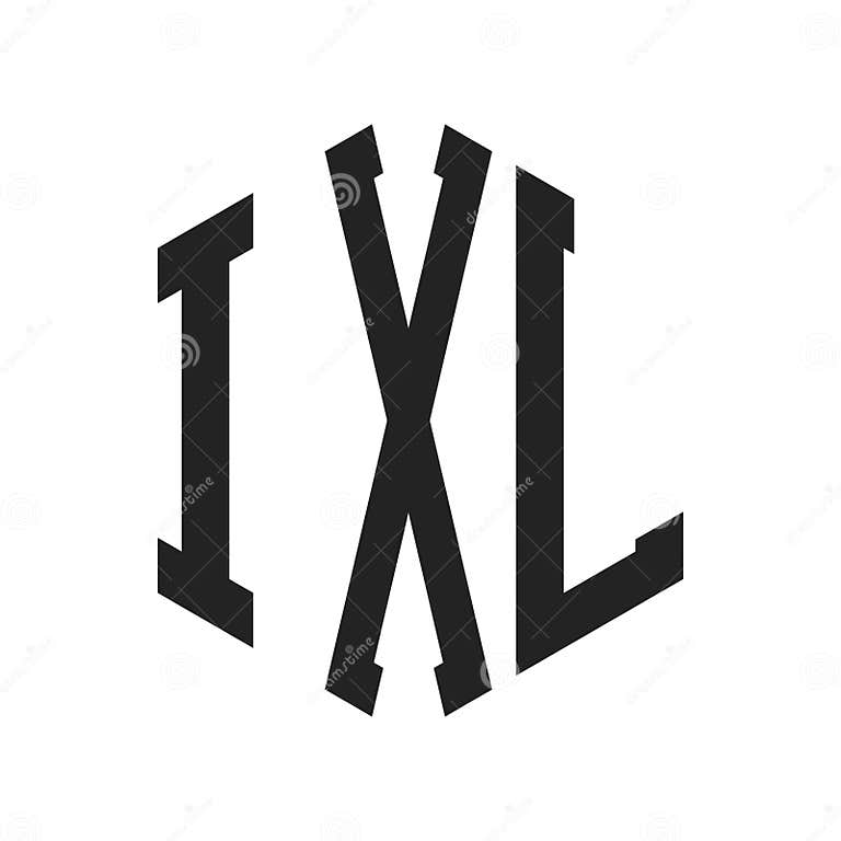 IXL Logo Design. Initial Letter IXL Monogram Logo Using Hexagon Shape ...