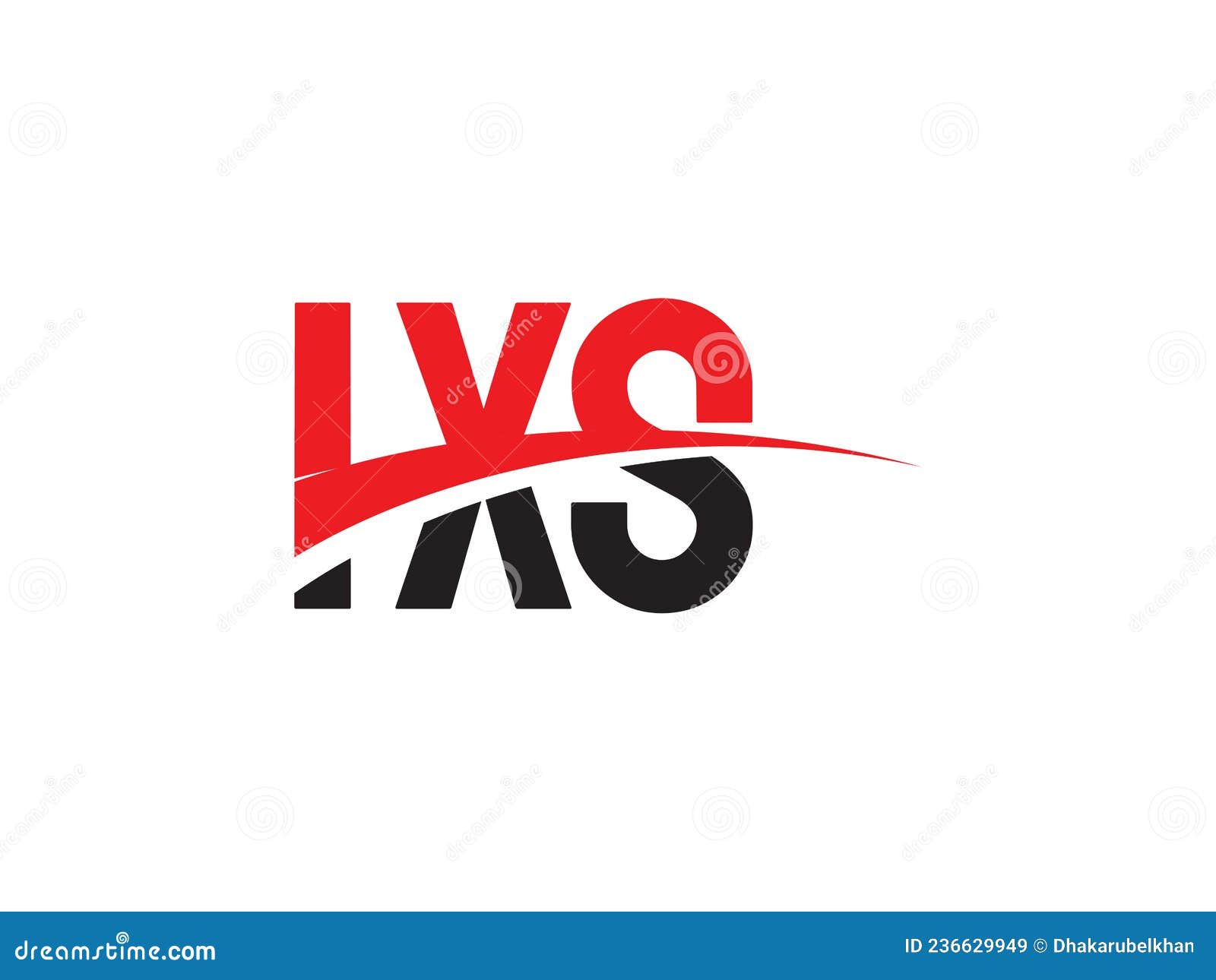 IXS Letter Initial Logo Design Vector Illustration Stock Vector ...