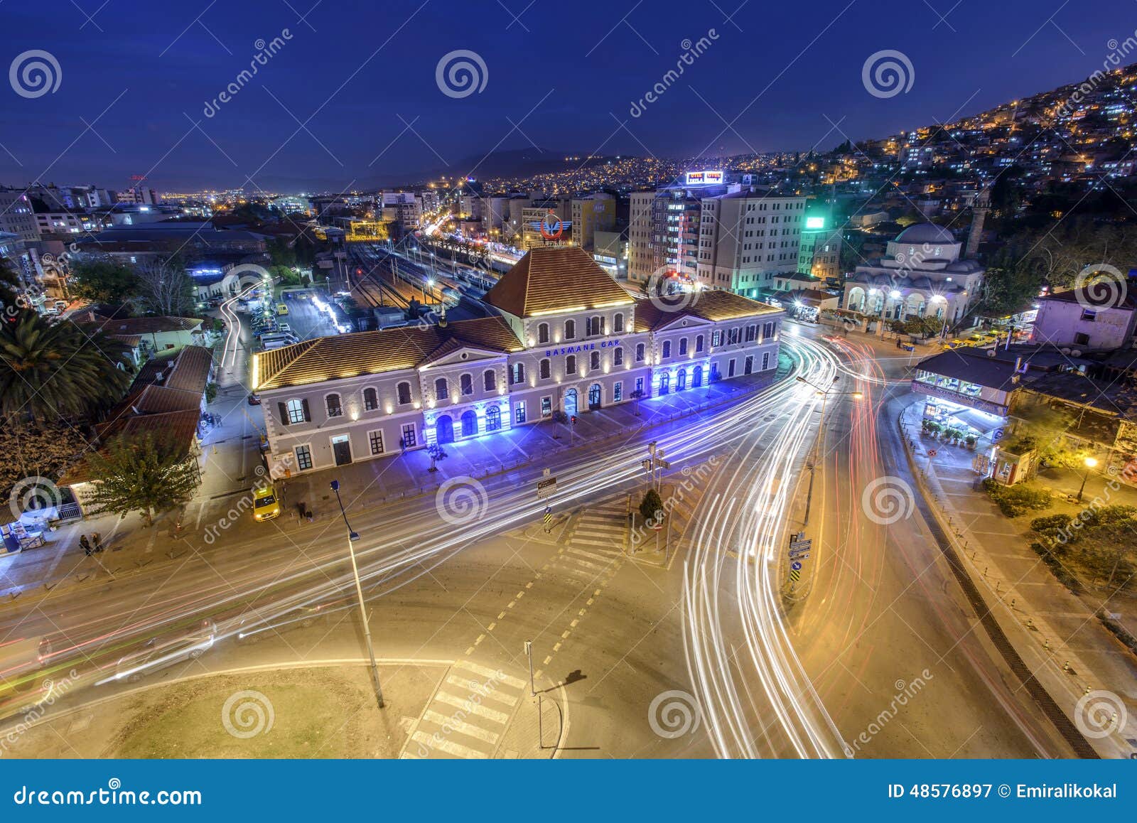 Izmir Basmane Railway Station Editorial Photography - Image of historic ...