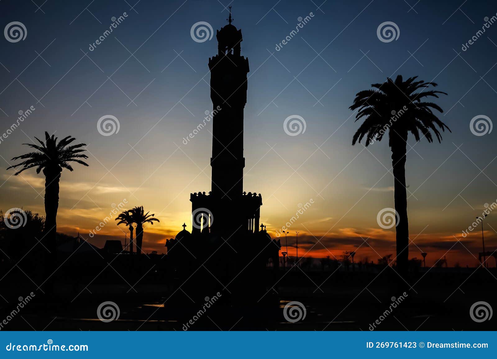 Izmir Clock Tower. Famous Clock Tower, Symbol of Izmir Stock Image ... Izmir Clock Tower. Famous Clock Tower, Symbol of Izmir Stock Image ...