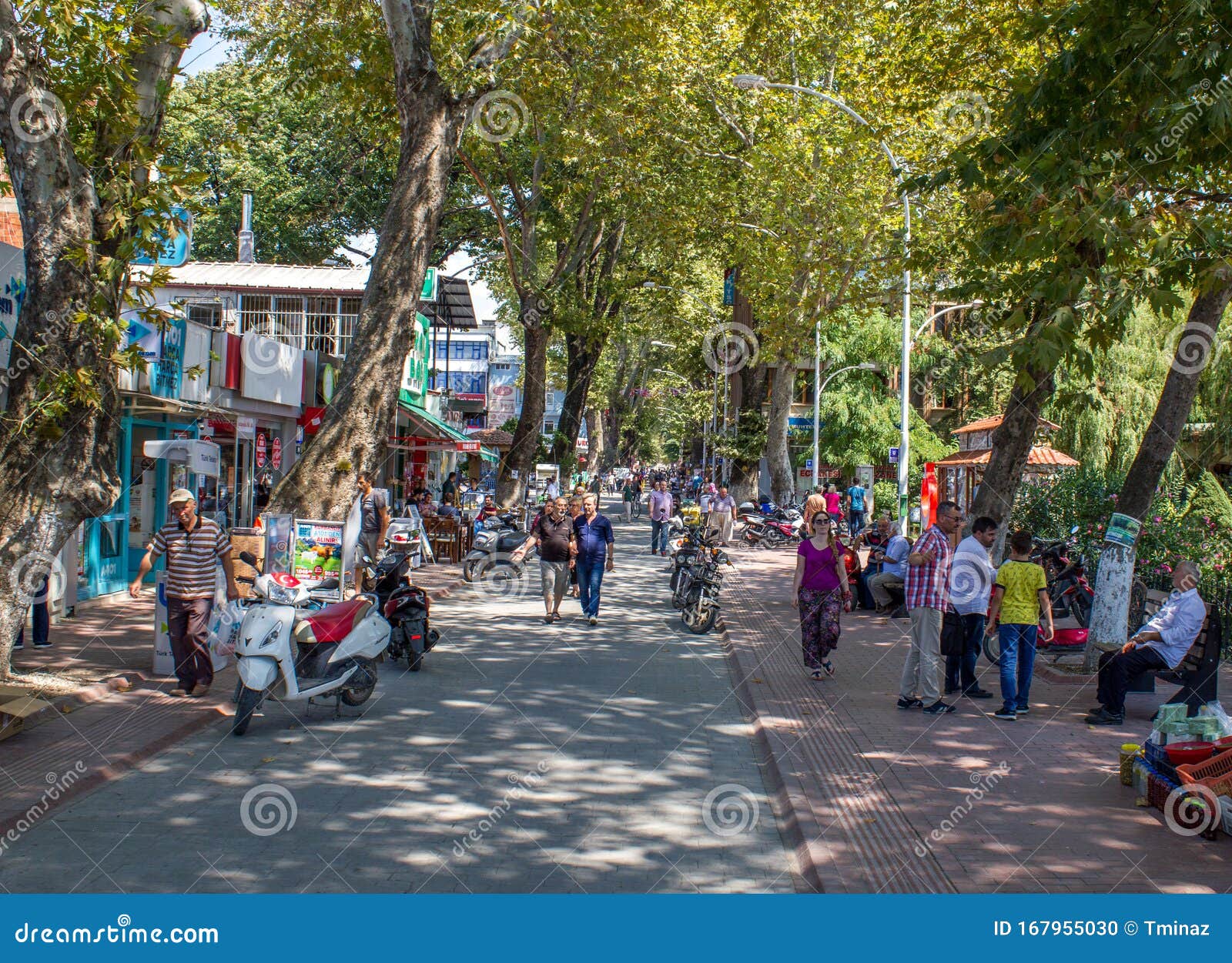 Iznik Town Center. Bursa, Turkey Editorial Image - Image of islamic ...
