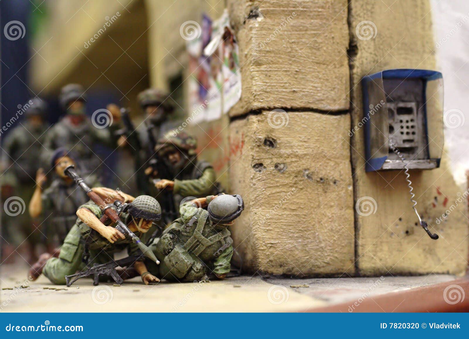 Izraeli soldiers stock photo. Image of middle, action - 7820320