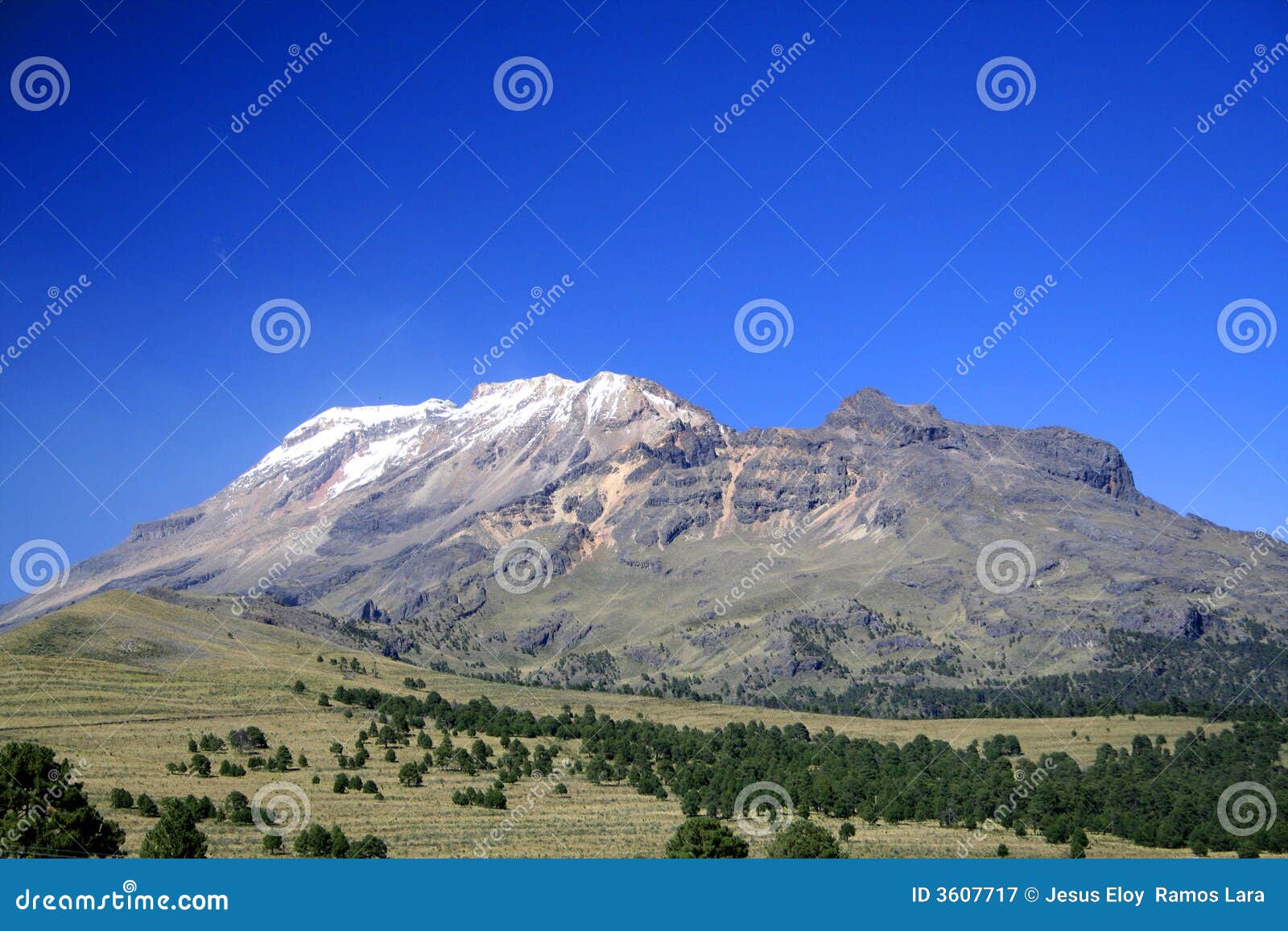 Iztaccihuatl stock image. Image of mountains, forests - 3607717