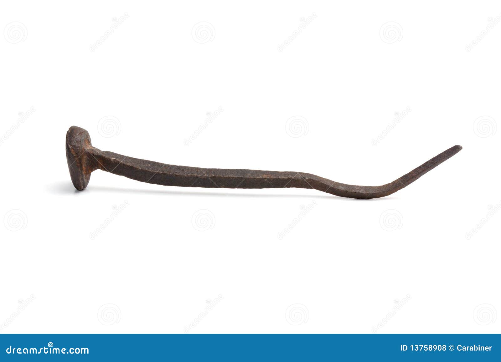 Järn Spikar Gammalt Rostigt Arkivfoto - Bild av bakgrund, tappning ...