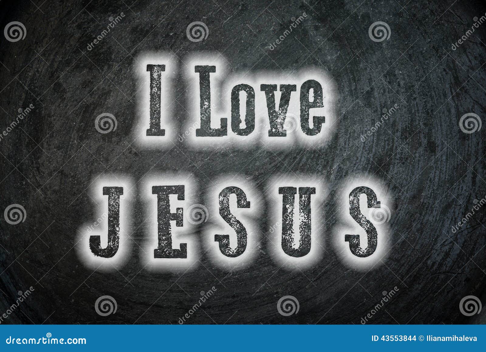 J'aime Jesus Concept illustration stock. Illustration du concept - 43553844