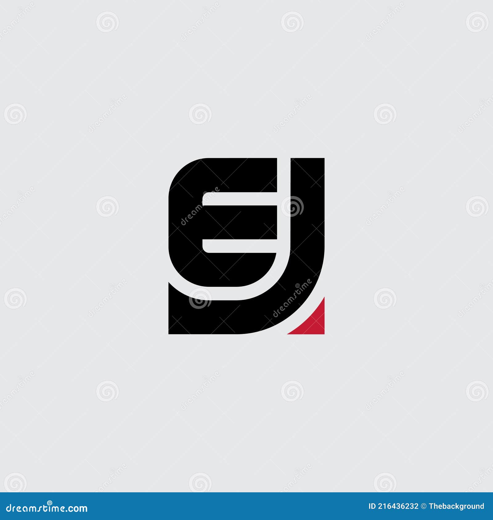 J and E - Initials or Logo. JE - Monogram or Logotype Stock Vector ...