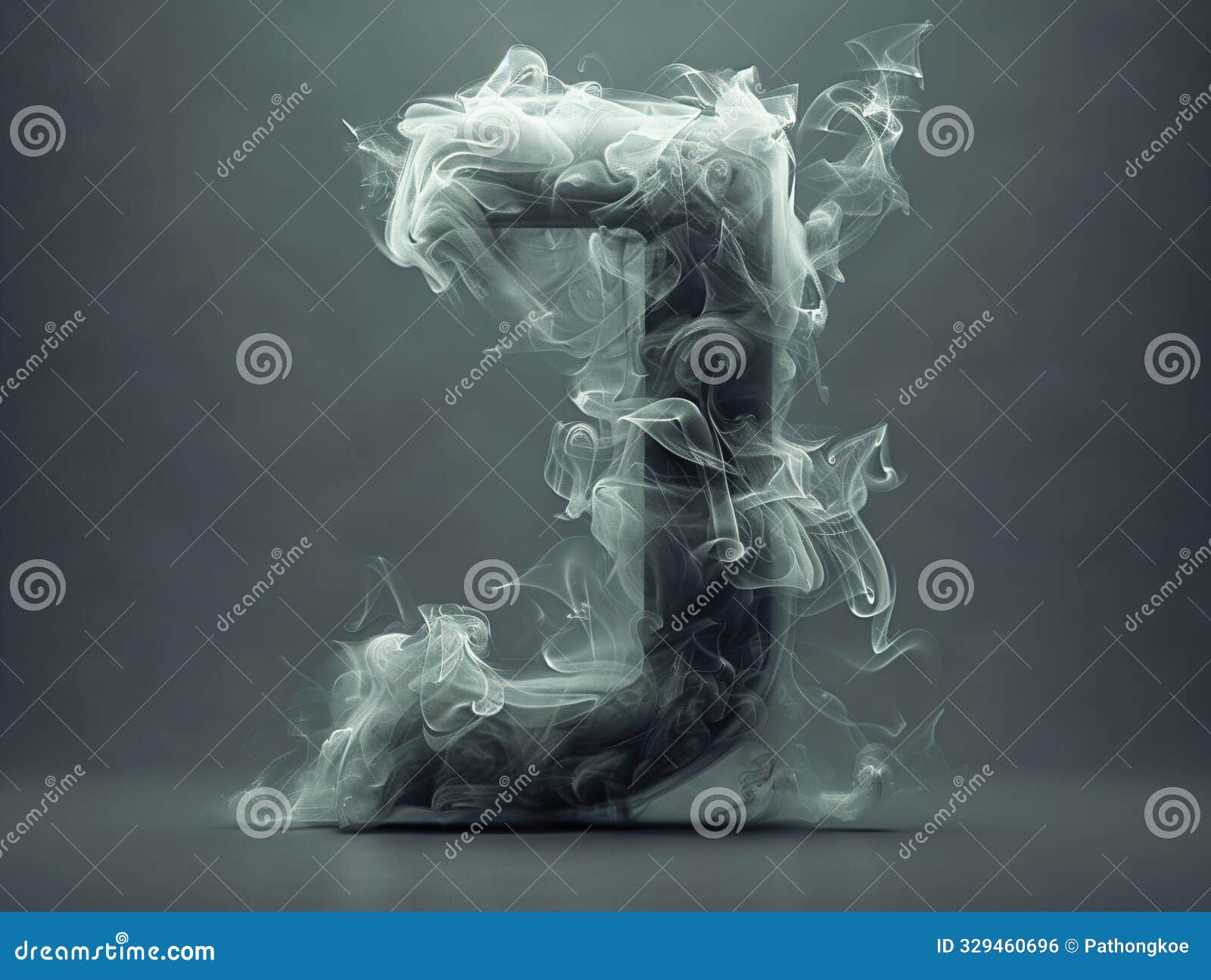 J Letter of Smoke Alphabet. Stock Illustration - Illustration of cape ...