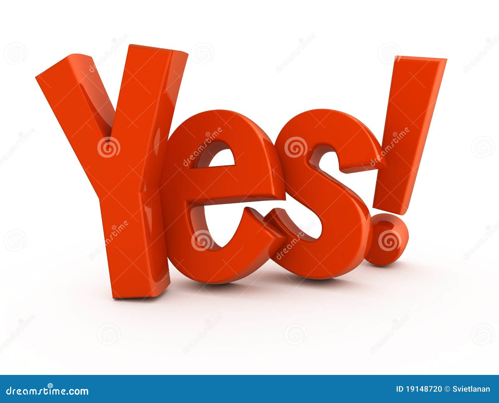 Ja! stock abbildung. Illustration von zustimmen, antwort - 19148720