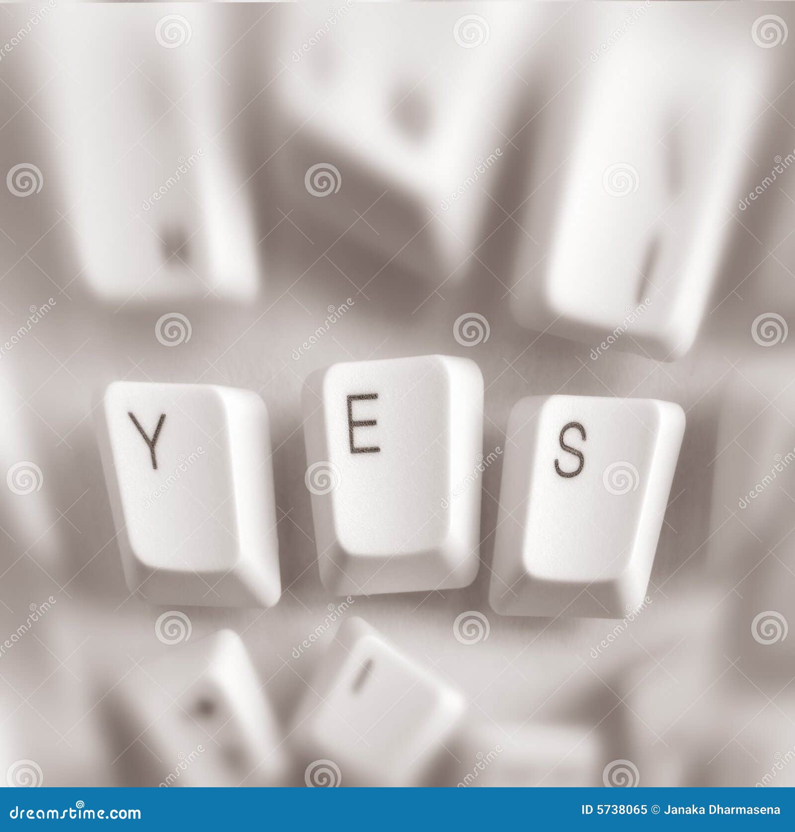 YES stock afbeelding. Image of gegevensverwerking, overeenkomst - 5738065