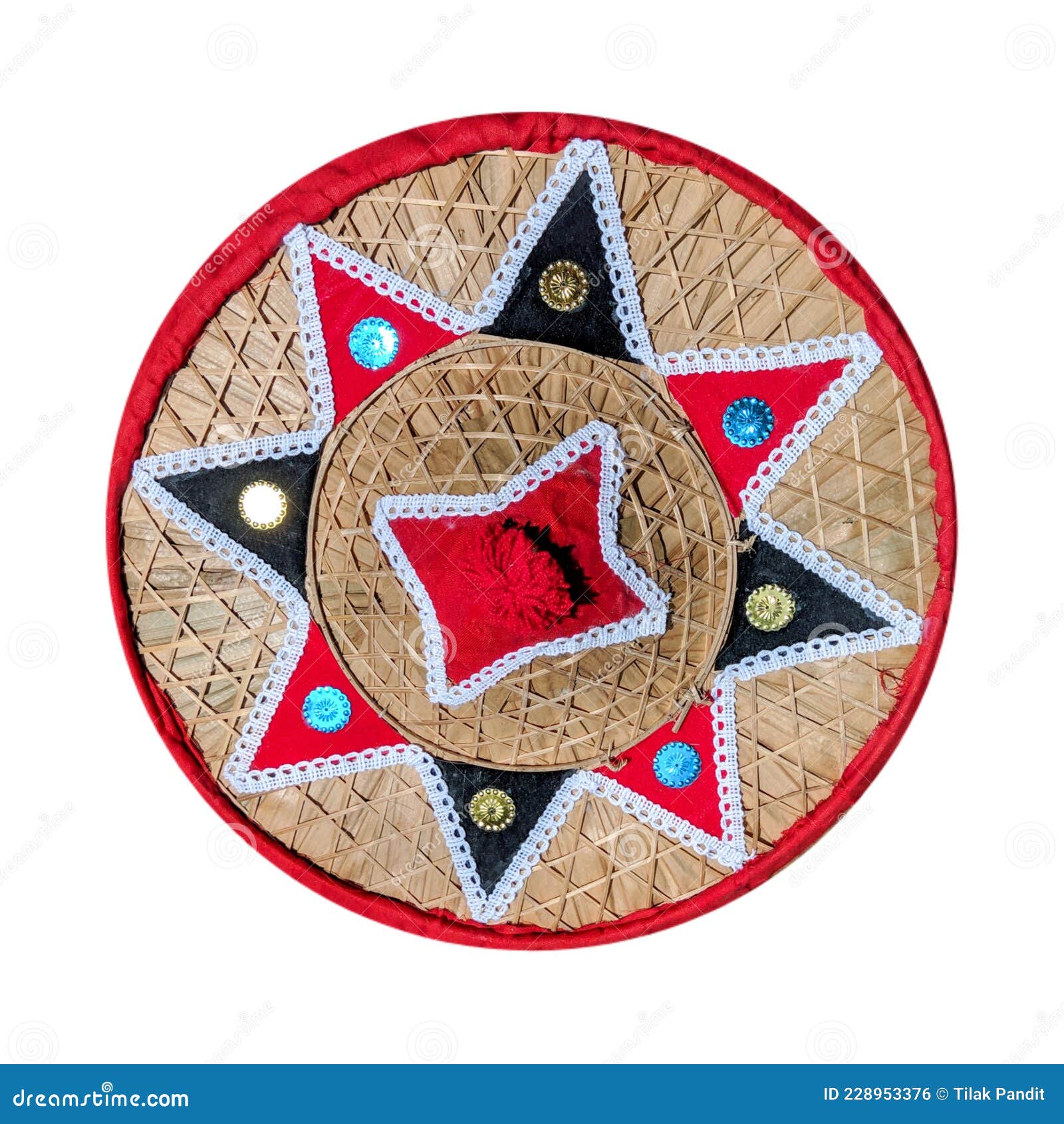 The Jaapi Is A Traditional Conical Hat From Assam, India Which Is Made ...