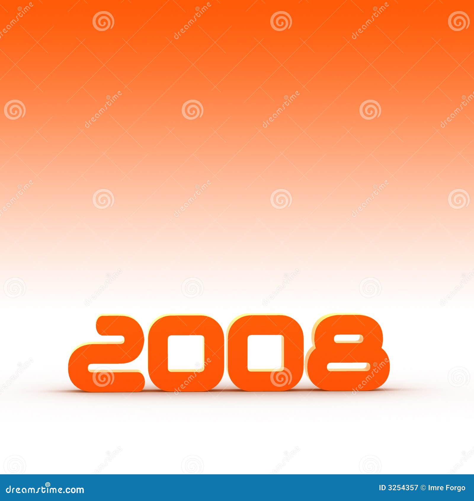 Jaar 2008 stock illustratie. Illustration of datum, regelbaar - 3254357