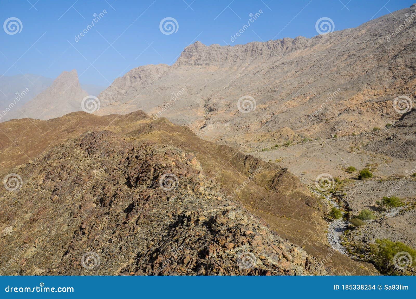 Jabal Misht Mountain from Diffrent View Stock Photo - Image of ...