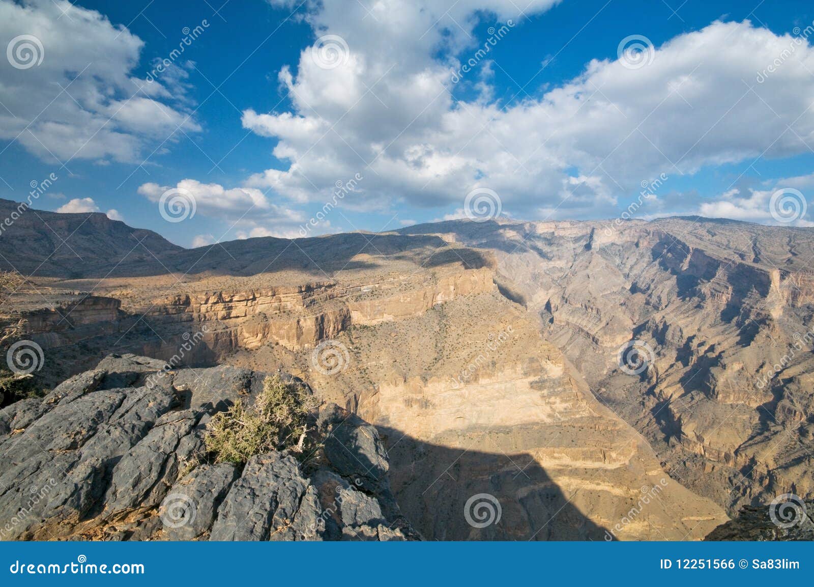 Jabal Shams stock photo. Image of nature, shams, adventure - 12251566