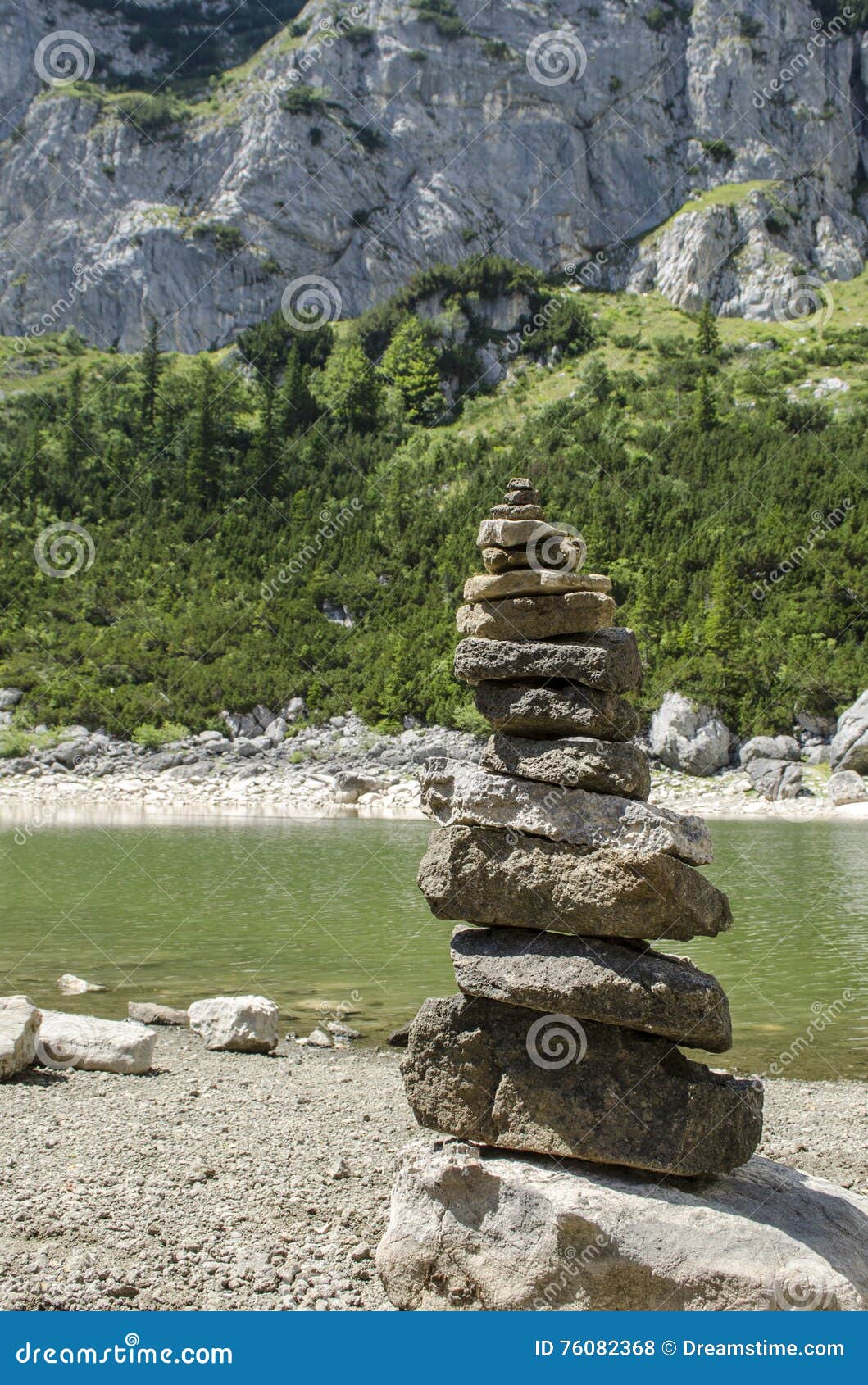 The Jablan Lake,The Durmitor National Park Stock Image | CartoonDealer ...